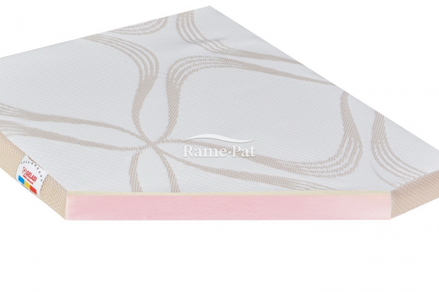 Topper saltea latex 190 x 80 cm confortabil, din materiale de calitate